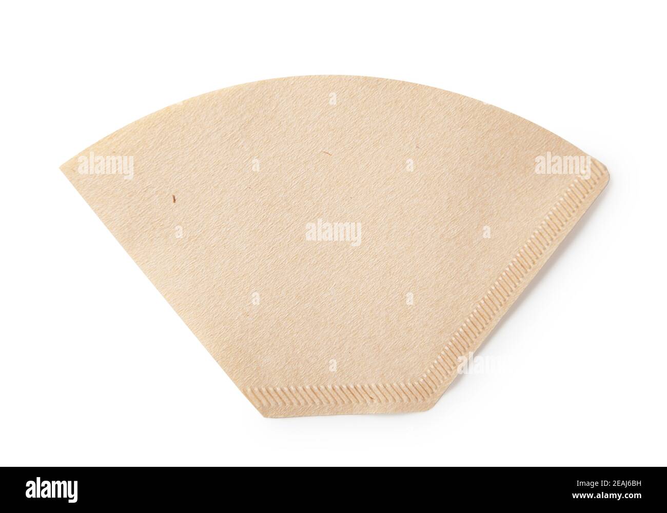 coffee filters isolated on a white background Stock Photo - Alamy