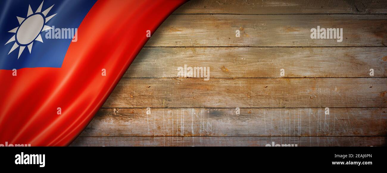 Old taiwan flag hi-res stock photography and images - Alamy