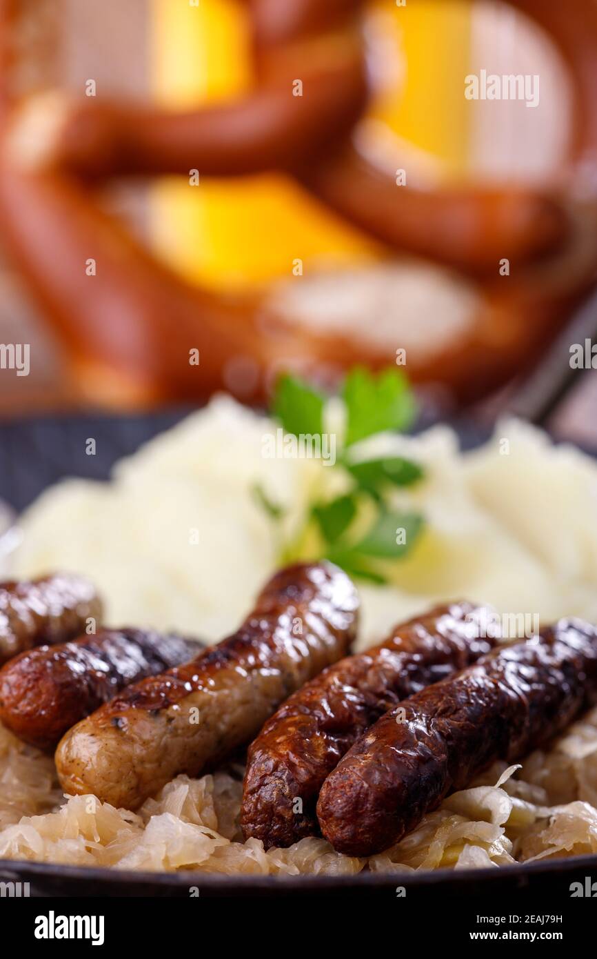 Nuremberg bratwurst hi-res stock photography and images - Alamy