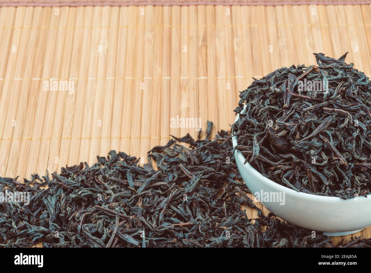 Tea poured cup on background hi-res stock photography and images - Alamy