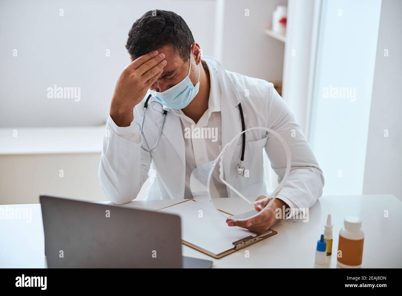 Patients are sick we are tired hi-res stock photography and images - Alamy