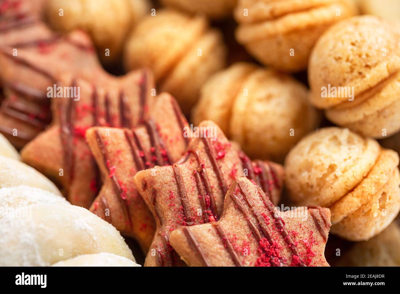 Christmas dessert selection cookies hi-res stock photography and images ...