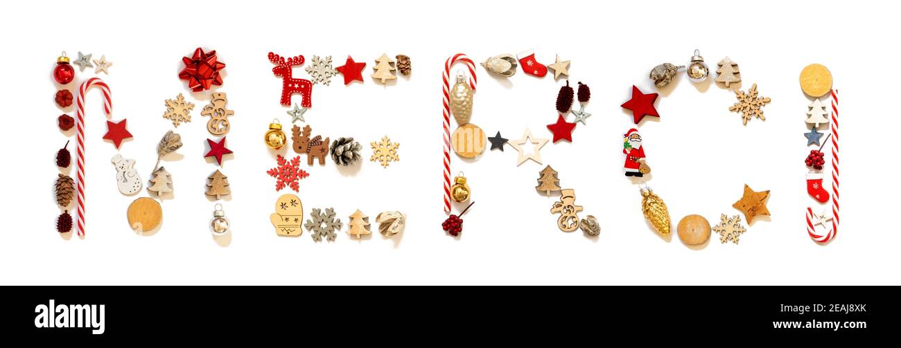 Merci Cut Out Stock Images & Pictures - Alamy