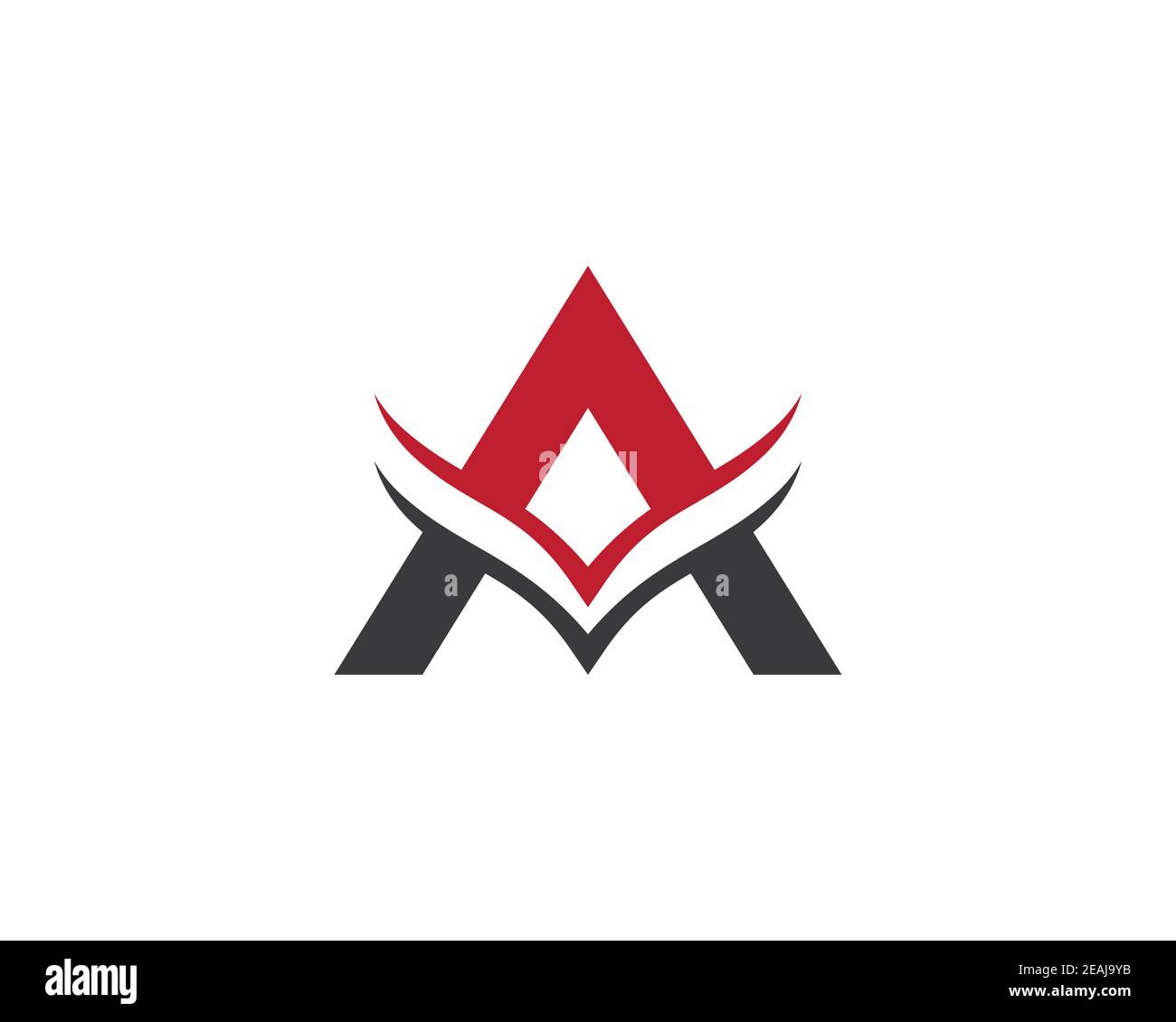 Letter a symbol illustration design Stock Photo - Alamy