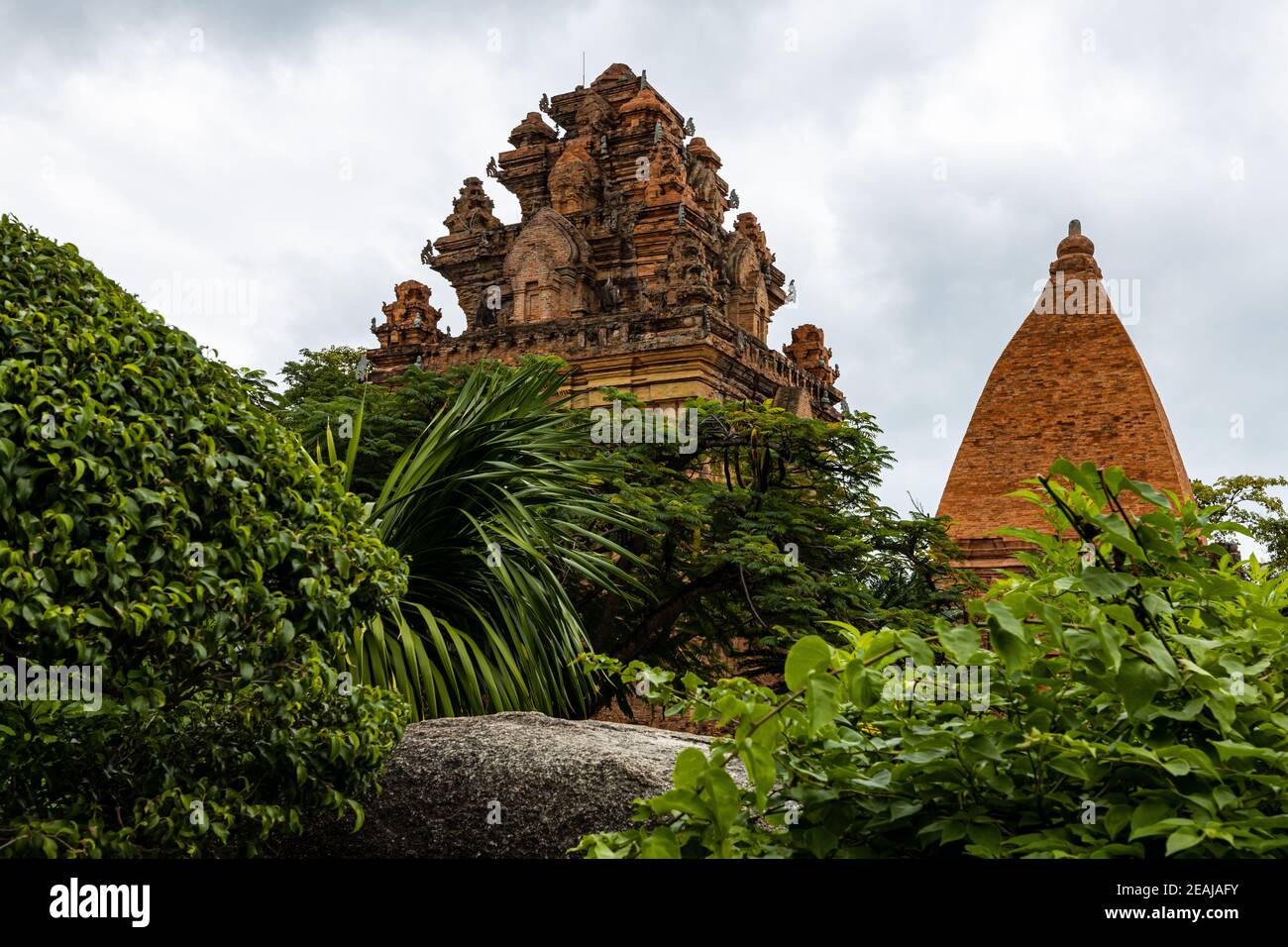 The temple Po Nagar in Nha Trang in Vietnam Stock Photo - Alamy