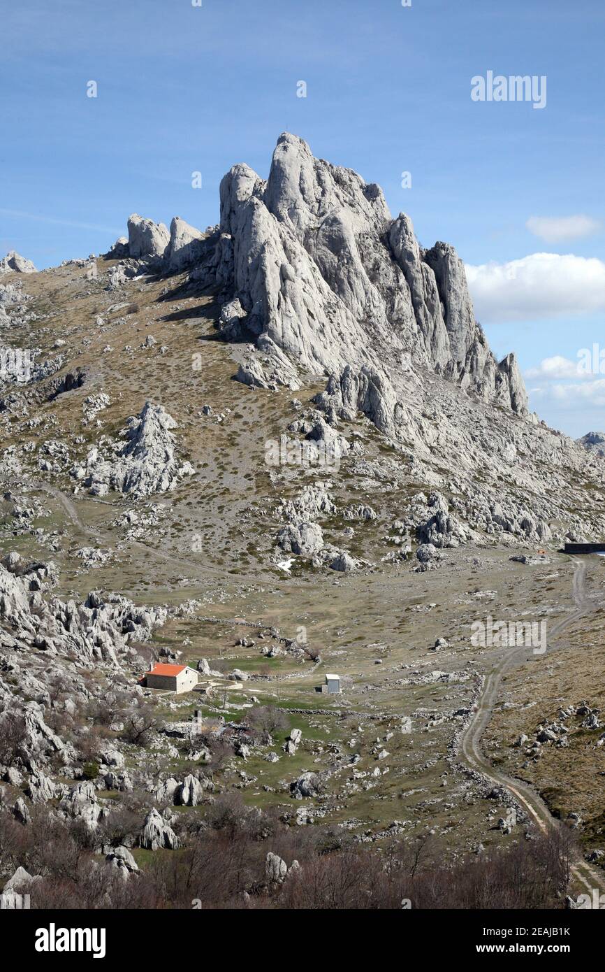 Road on mountain velebit hi-res stock photography and images - Alamy
