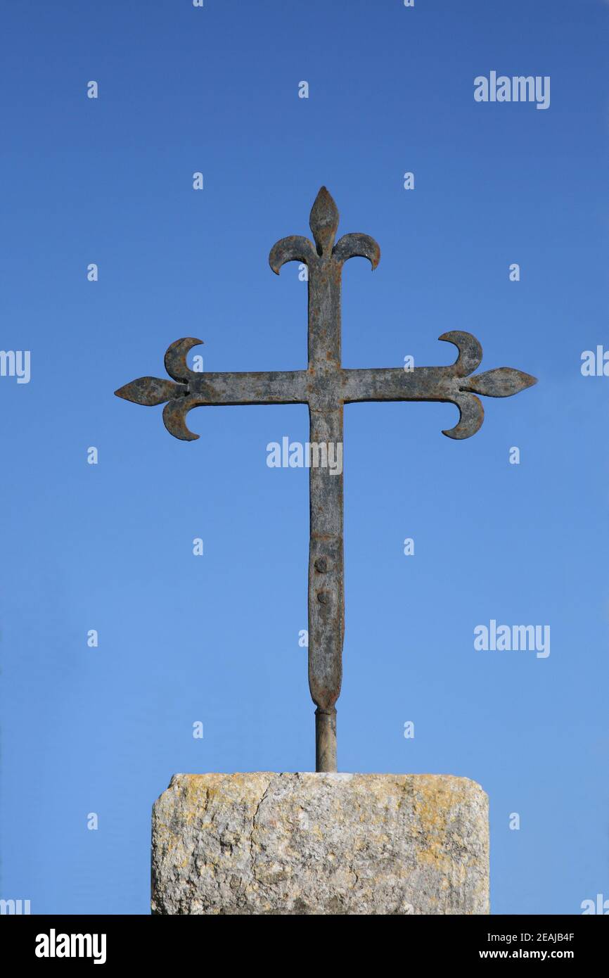 Cross, Basilica of the Transfiguration, Mount Tabor, Galilee, Israel ...