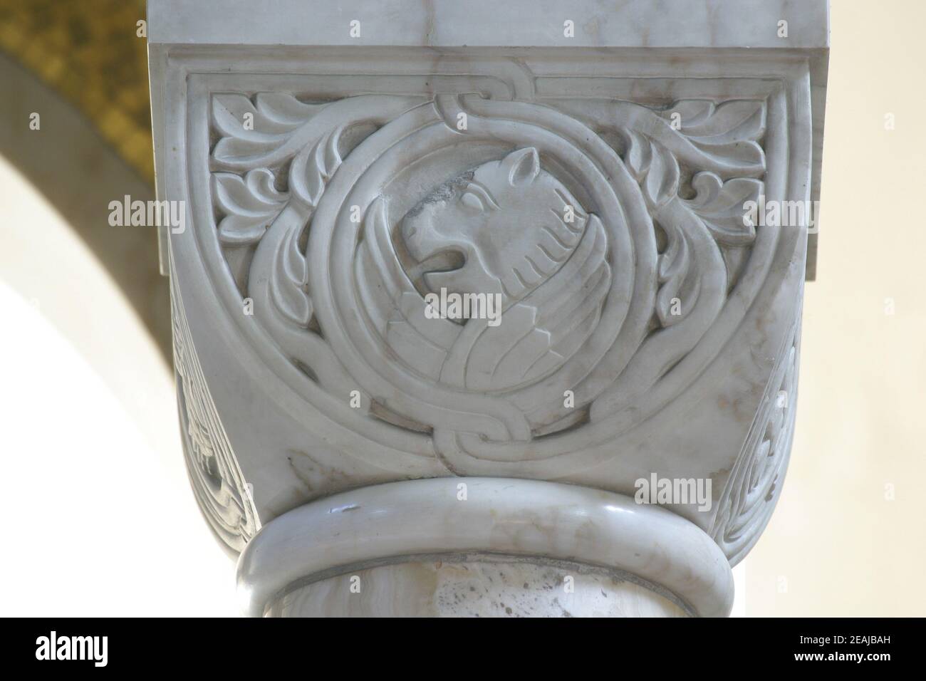 Symbol of Saint Mark the Evangelist Stock Photo - Alamy