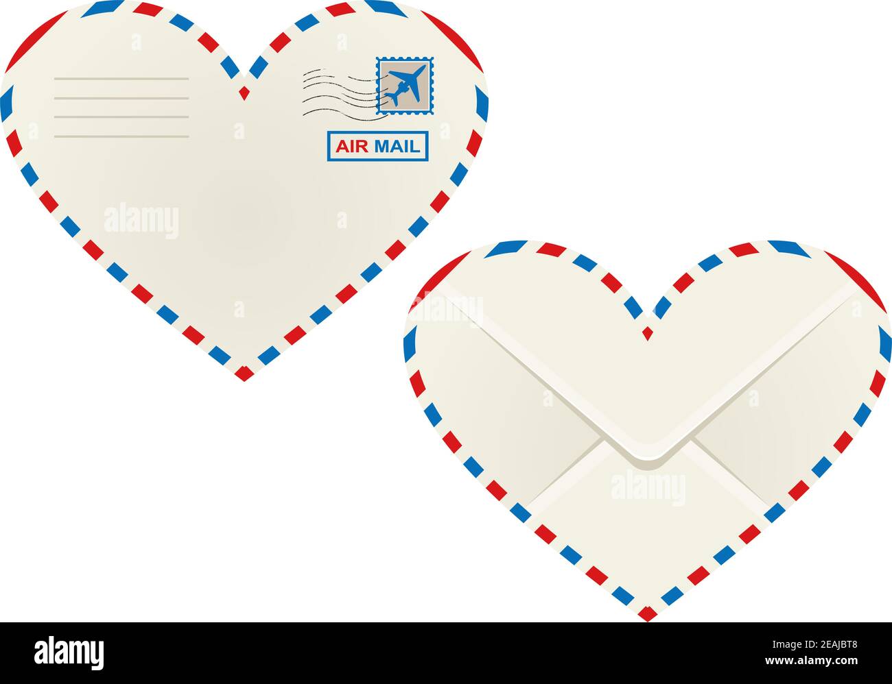 Heart Shaped Envelope Template