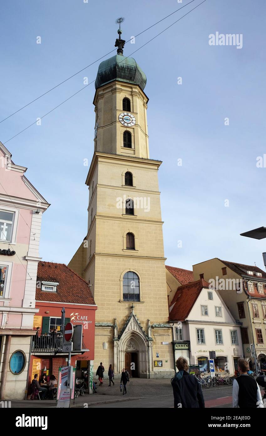 Franciscan church graz steiermark hi-res stock photography and images ...