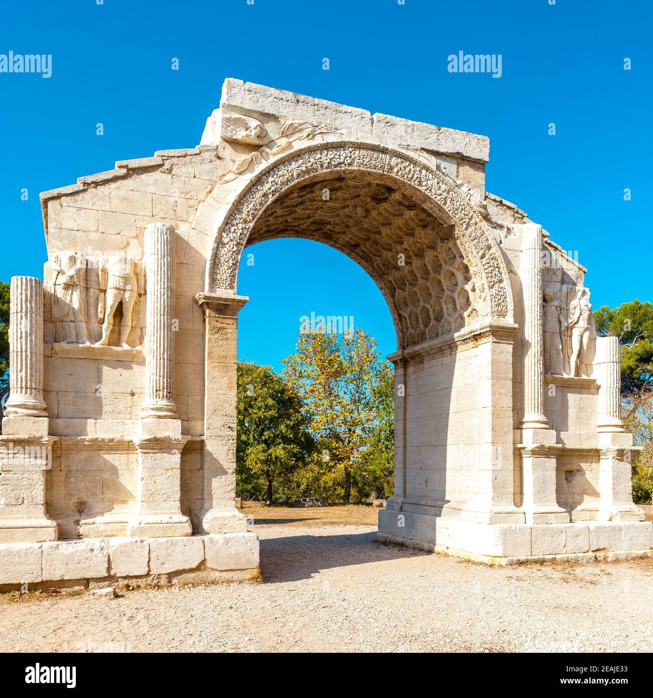 Glanum roman ruins st remy hi-res stock photography and images - Alamy
