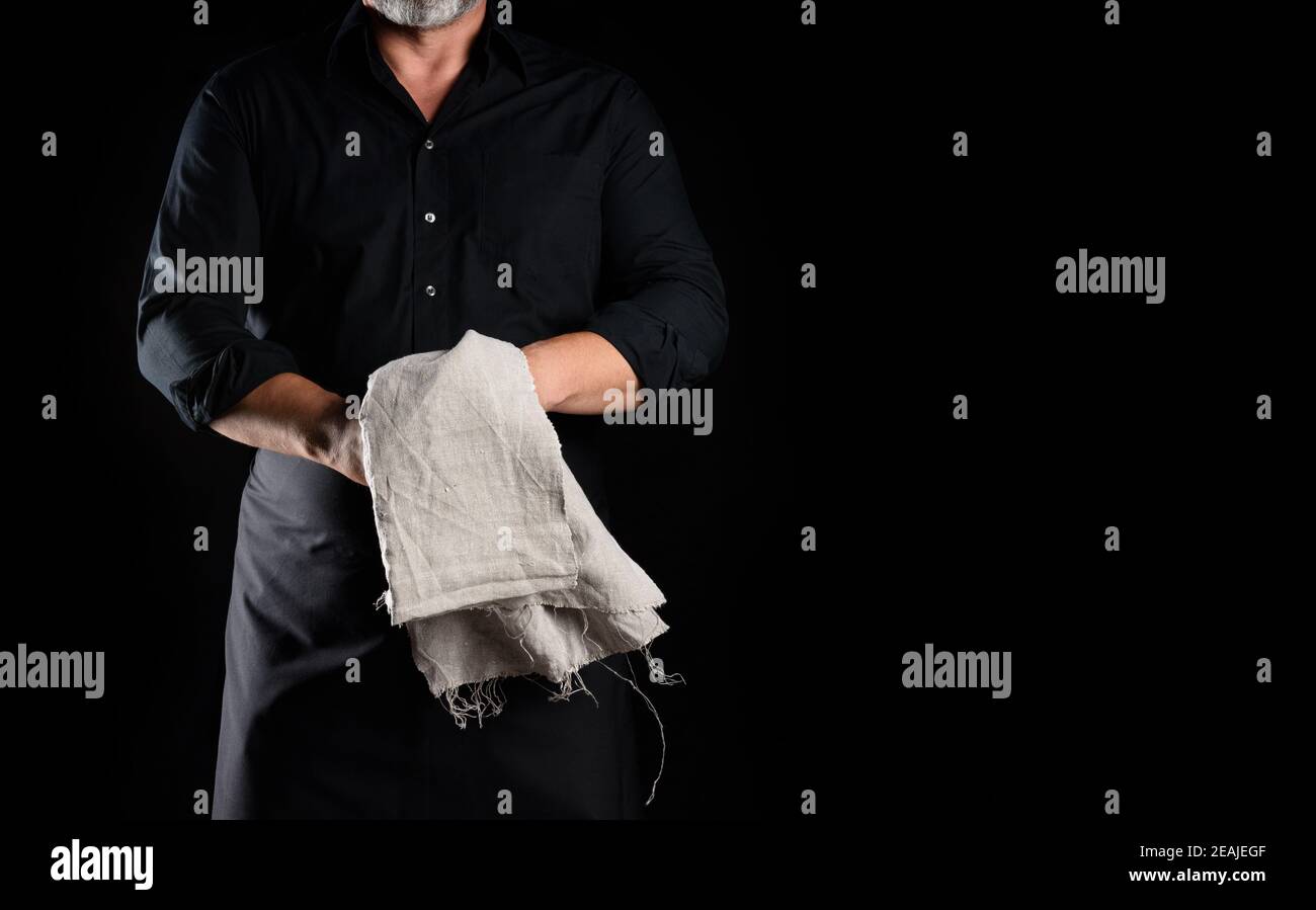 Black man male cook hi-res stock photography and images - Alamy