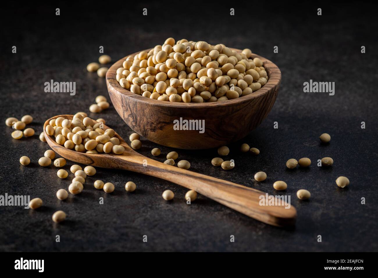 Dried soy beans Stock Photo - Alamy
