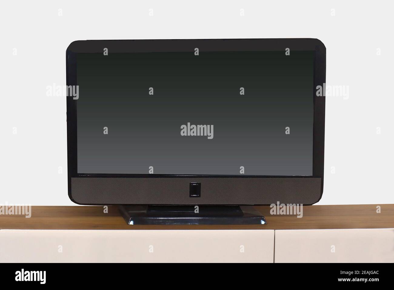 Small screen on table Stock Photo - Alamy