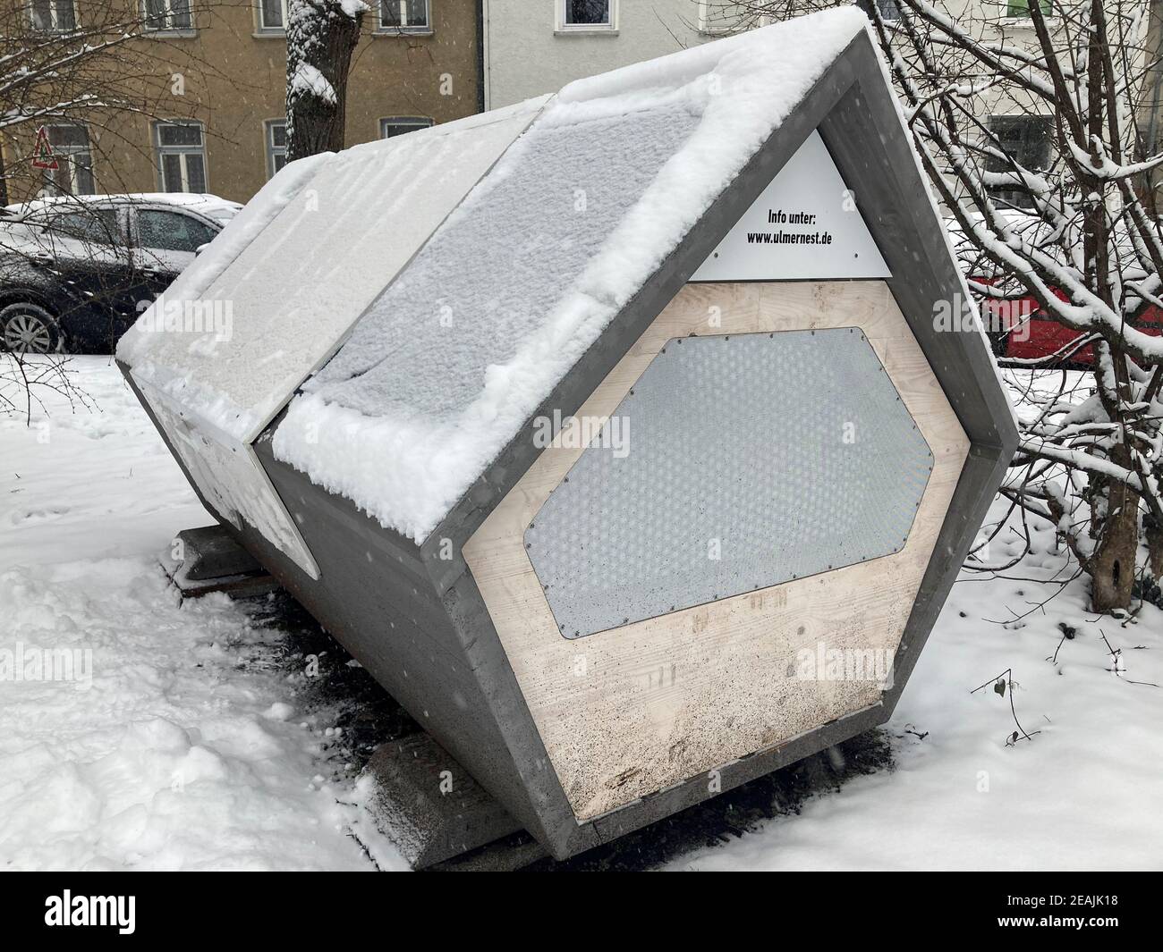 Germany homeless pods hi-res stock photography and images - Alamy