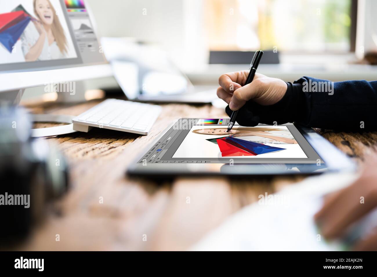 Graphic Artist Designer Drawing Sketch Stock Photo - Alamy