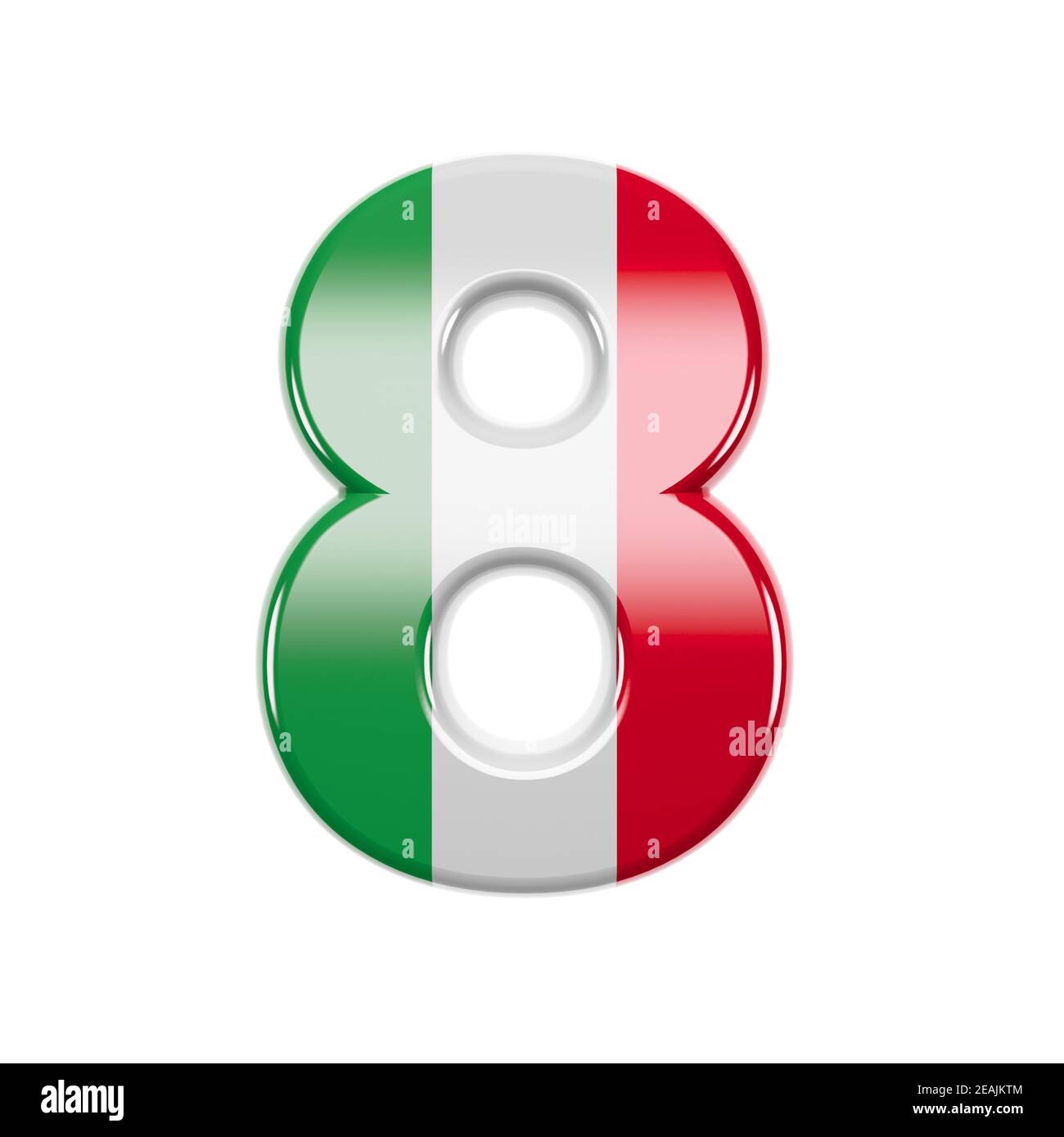 Italy flag text illustration hi-res stock photography and images - Alamy