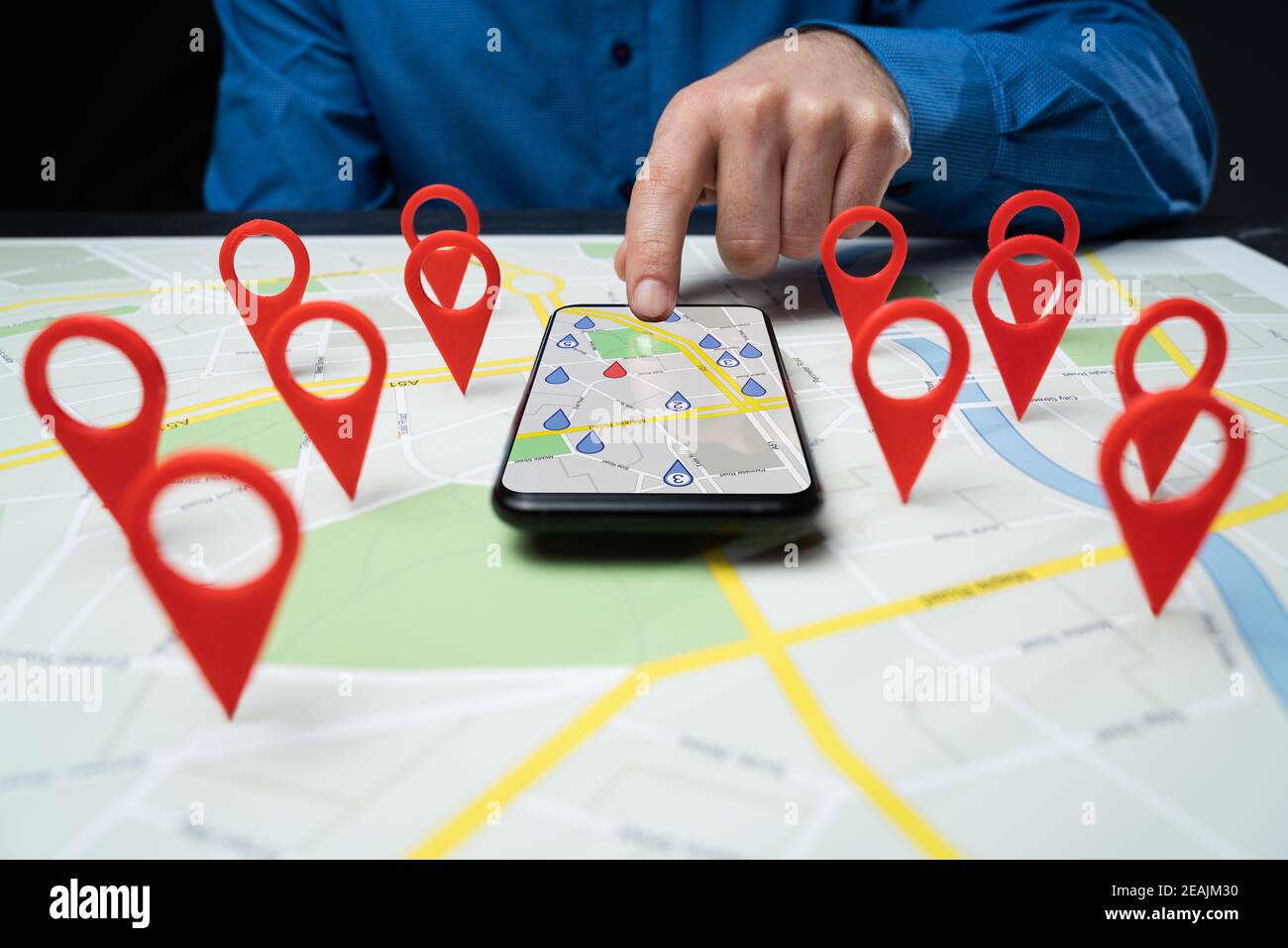 Map marker icon hi-res stock photography and images - Alamy