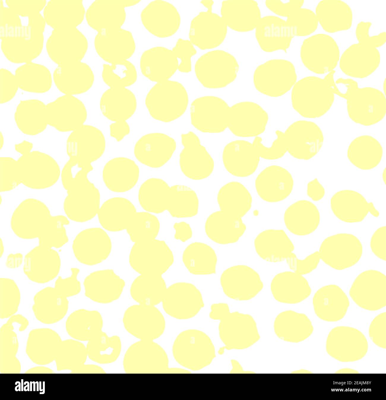 Abstract poster with geometric shapes and spots. Trendy design. Modern ...