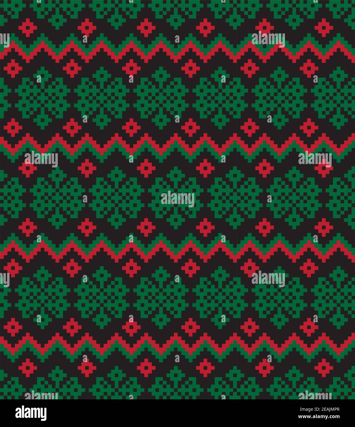 Christmas fair isle pattern background for fashion textiles, knitwear ...