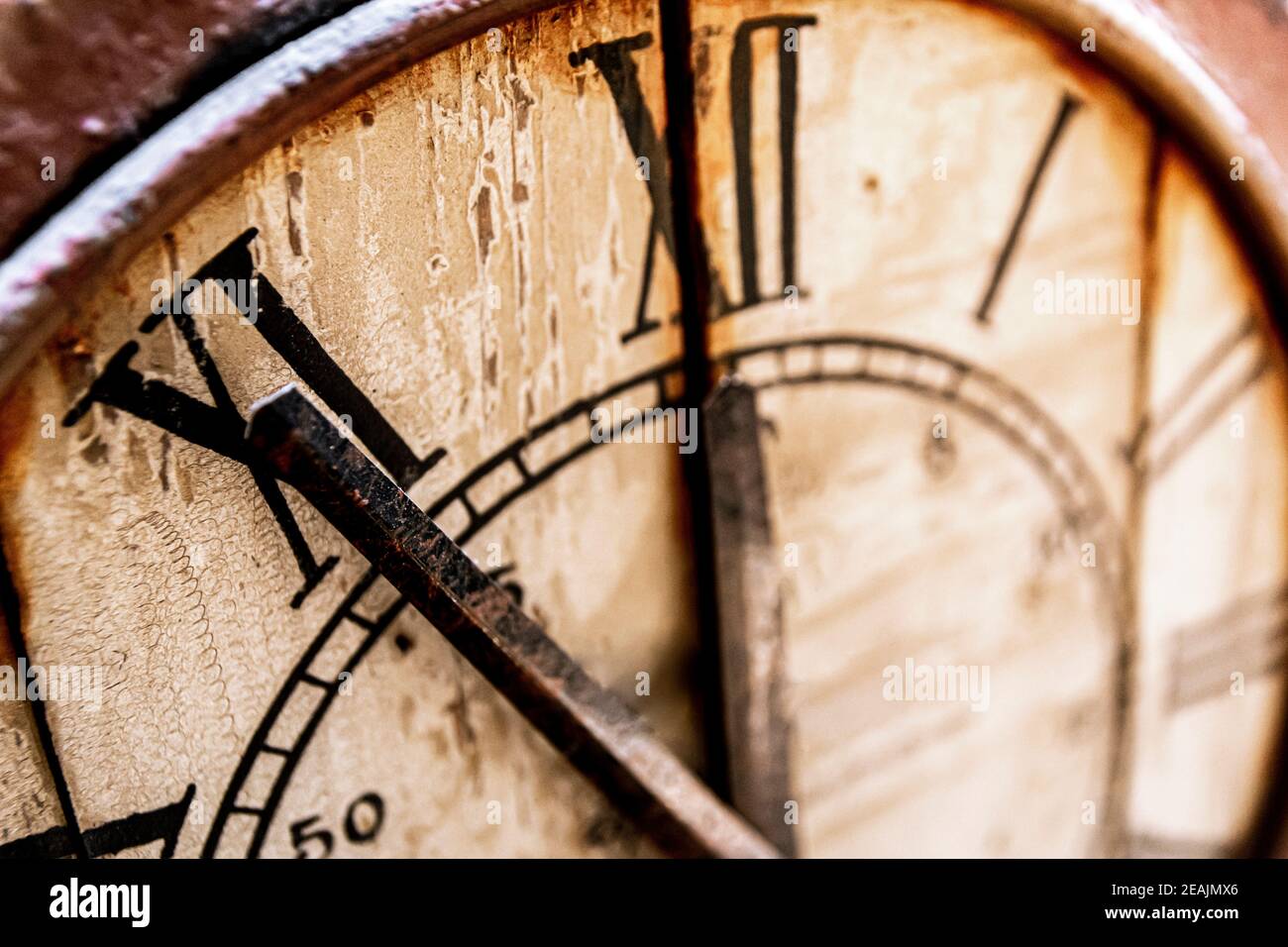 Worn clock hi-res stock photography and images - Alamy