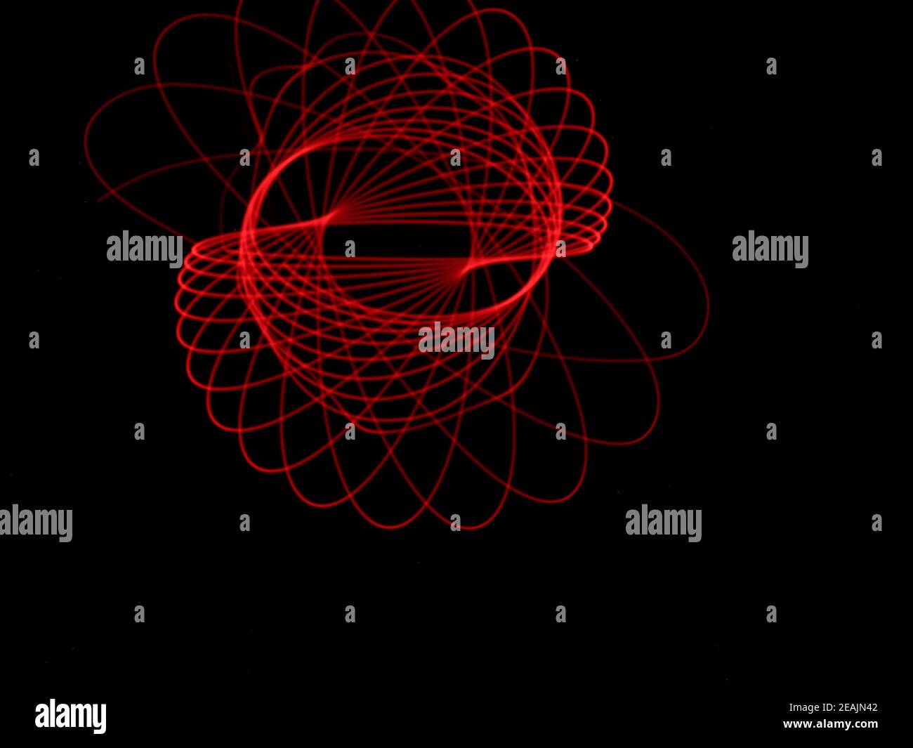 Light abstract forms symmetrical round different colors Stock Photo - Alamy
