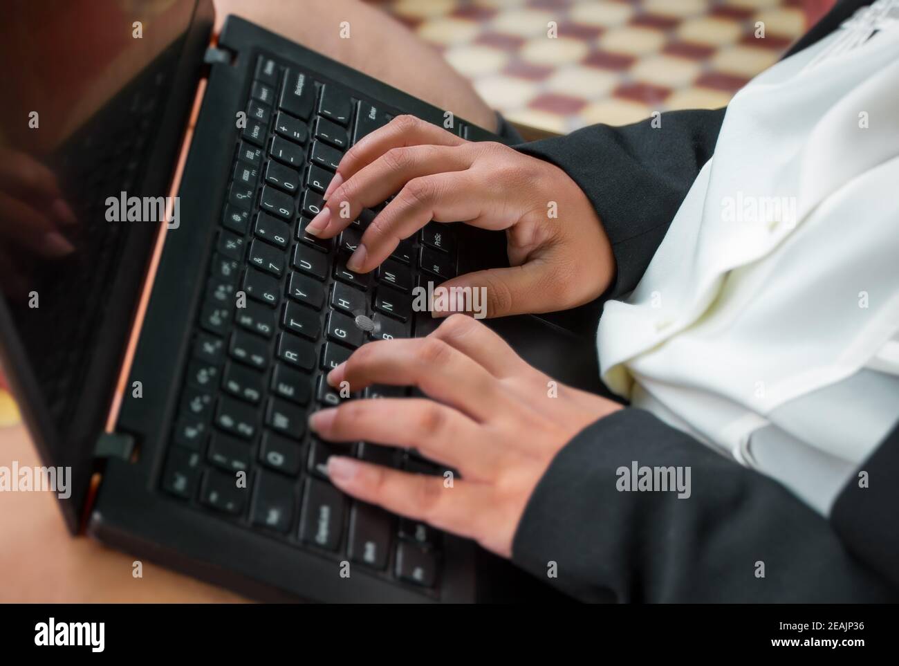 Horizontal photo laptop keyboard hi-res stock photography and images ...