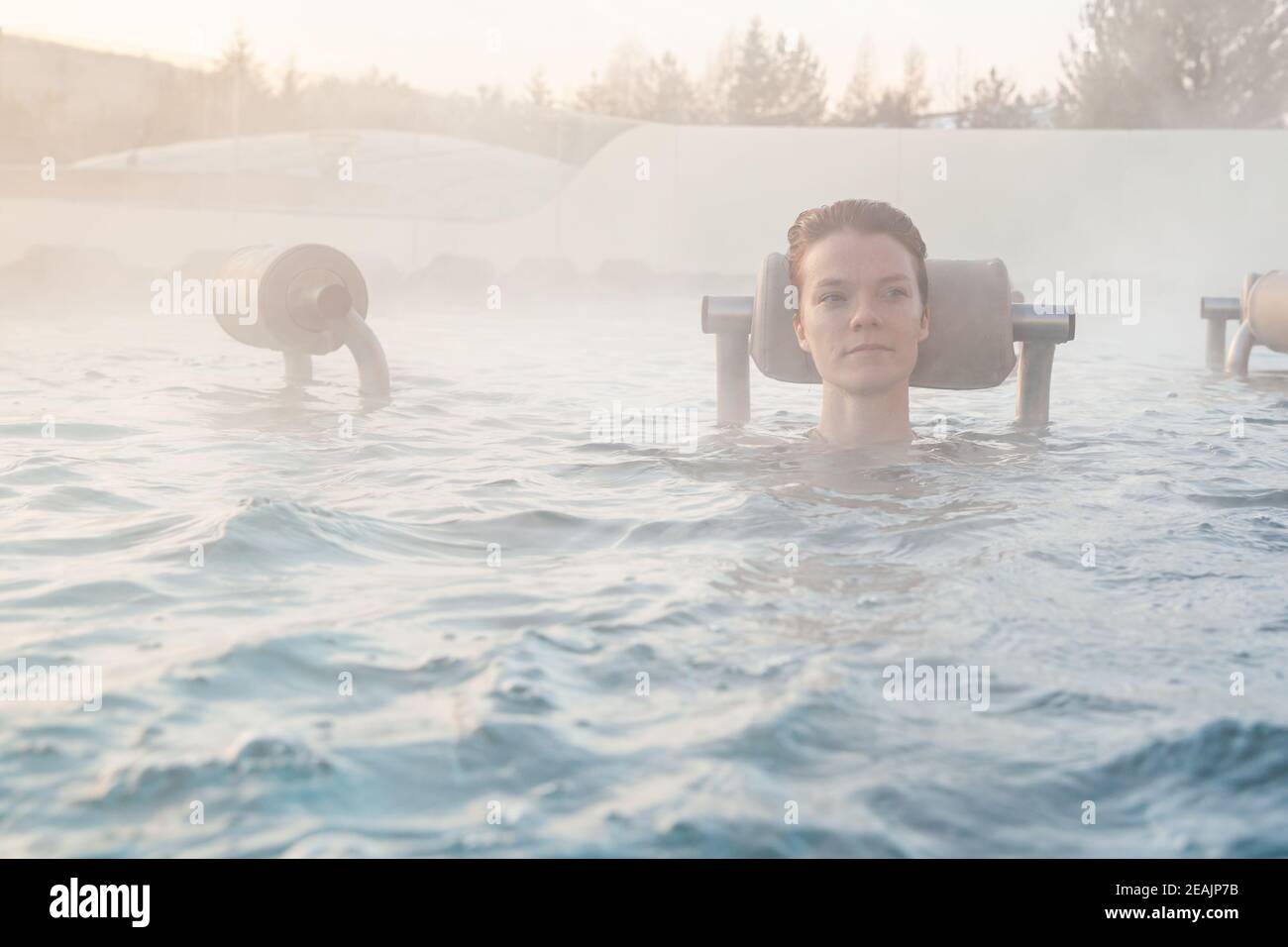 Bikini woman snow hi-res stock photography and images - Alamy
