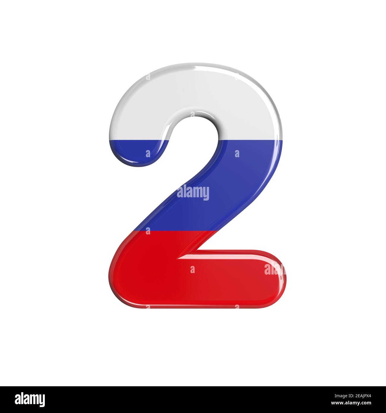 Number 2 Cut Out Stock Images & Pictures - Alamy