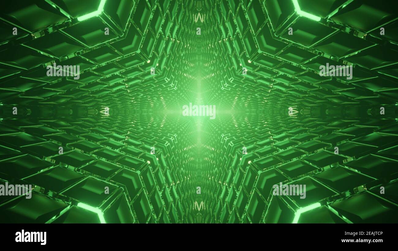 3d green abstract background hi-res stock photography and images - Alamy