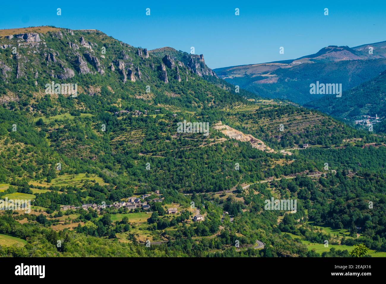 Cevennes mountain range hi-res stock photography and images - Alamy