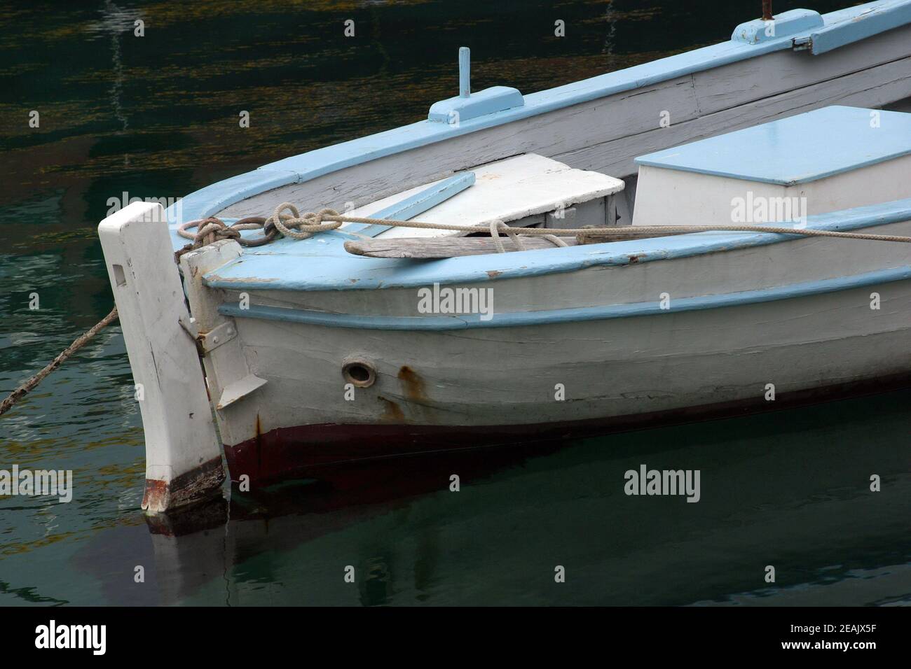 Old rowing boat Stock Photo - Alamy