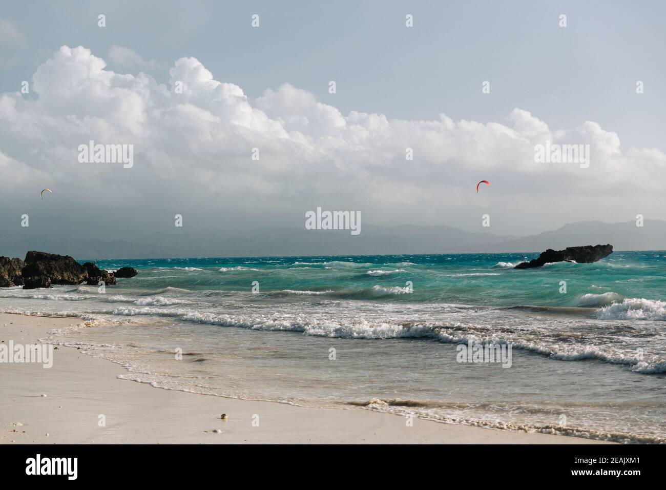 beautiful Bright sunset over the ocean in the Philippines Stock Photo ...