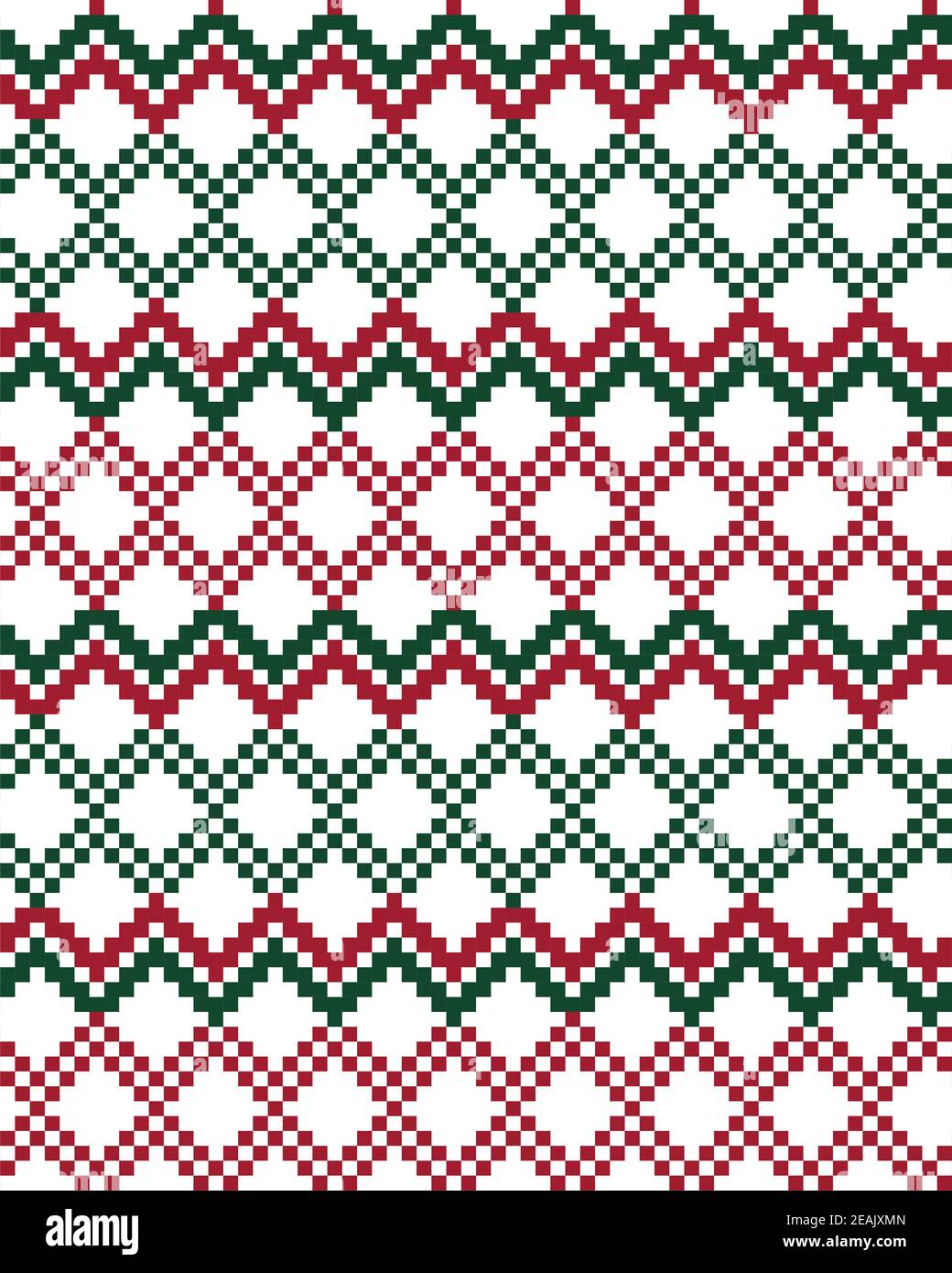 Christmas fair isle pattern background for fashion textiles, knitwear ...