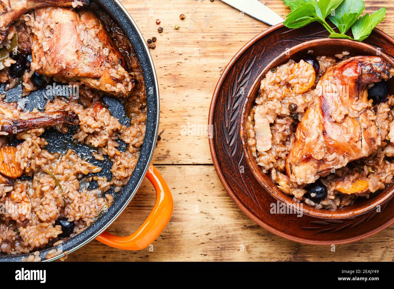 Rabbit risotto hi-res stock photography and images - Alamy