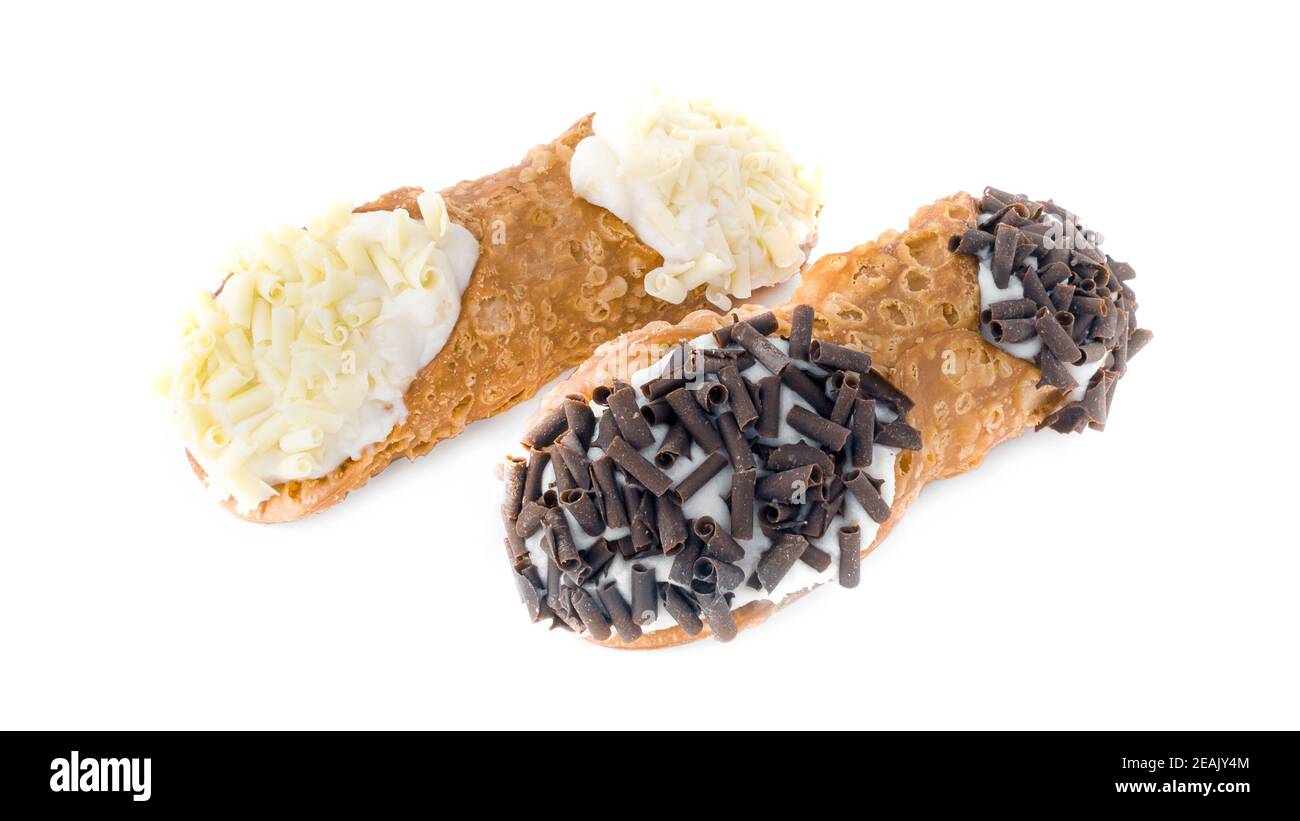 Sicilian cannoli hi-res stock photography and images - Alamy