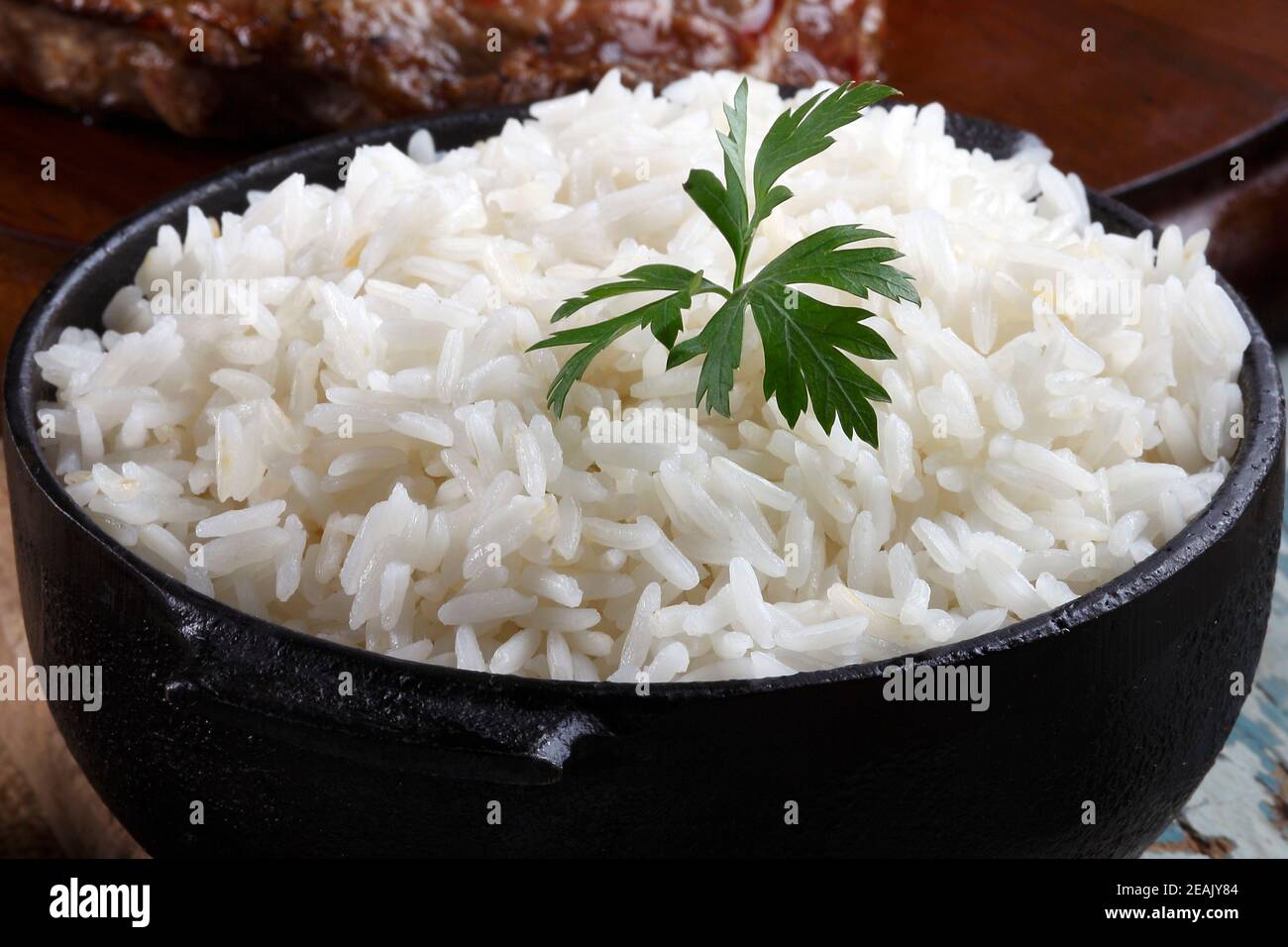 cooked rice food Stock Photo - Alamy