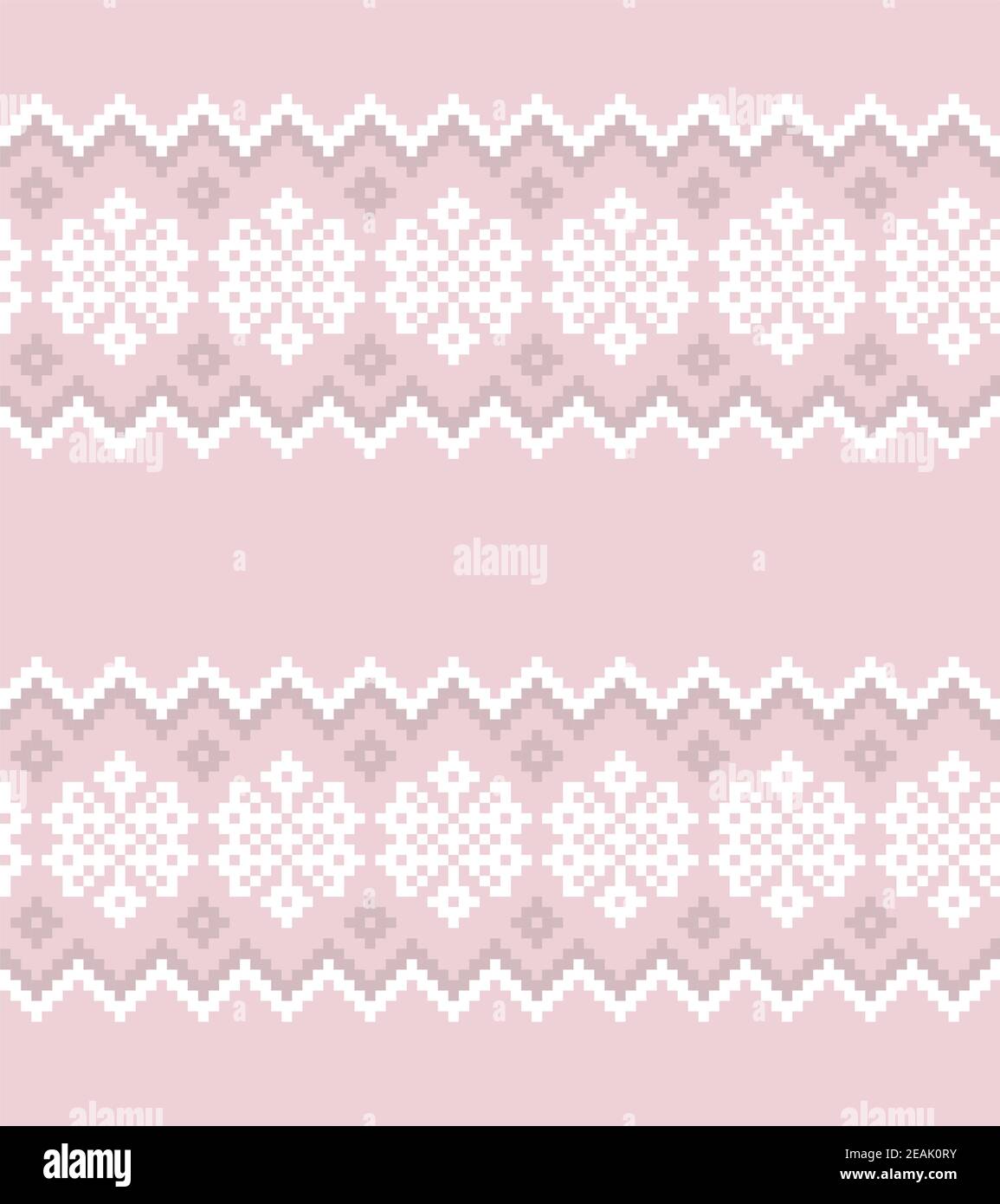 Christmas fair isle pattern background for fashion textiles, knitwear ...
