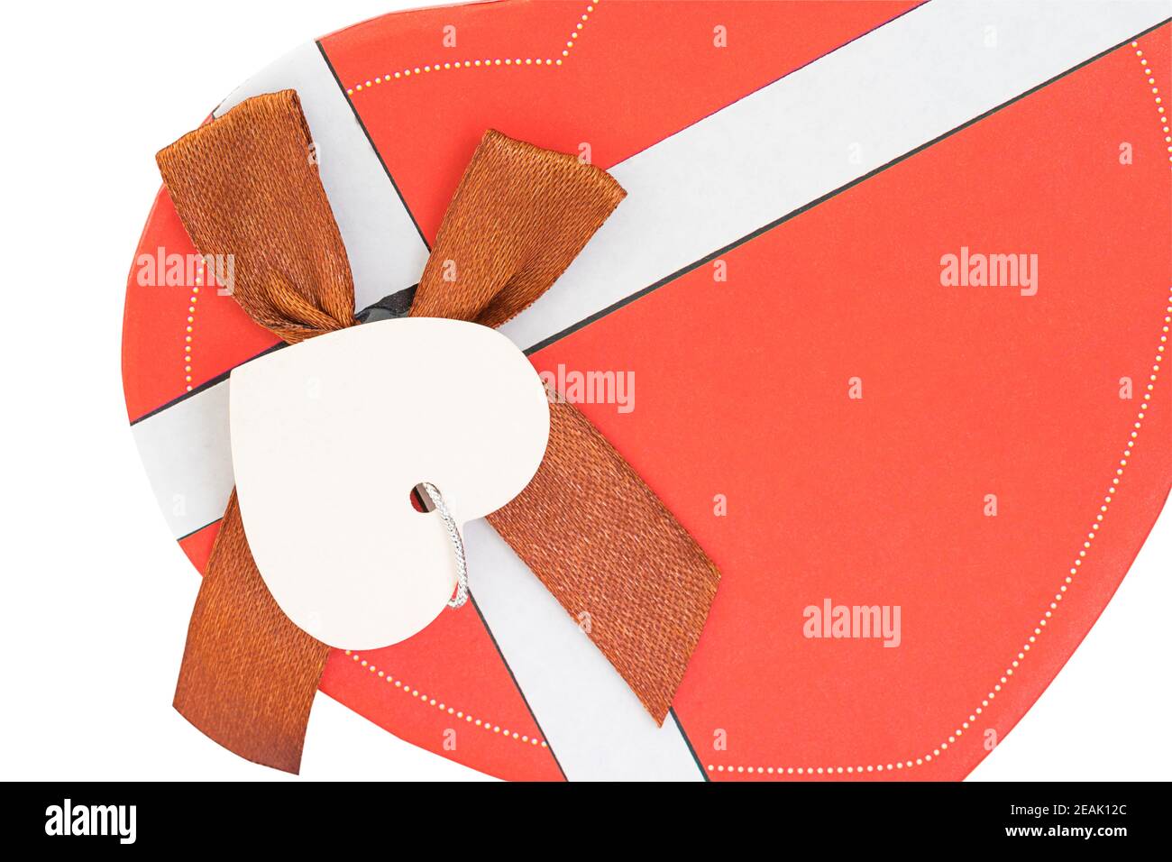Red Heart-shaped box Stock Photo - Alamy