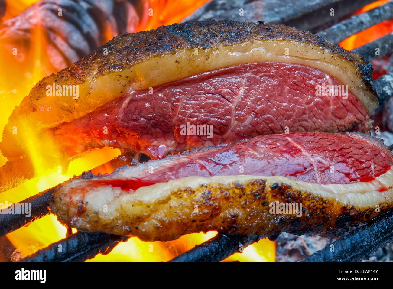 Picanha, traditional Brazilian beef cut Stock Photo - Alamy