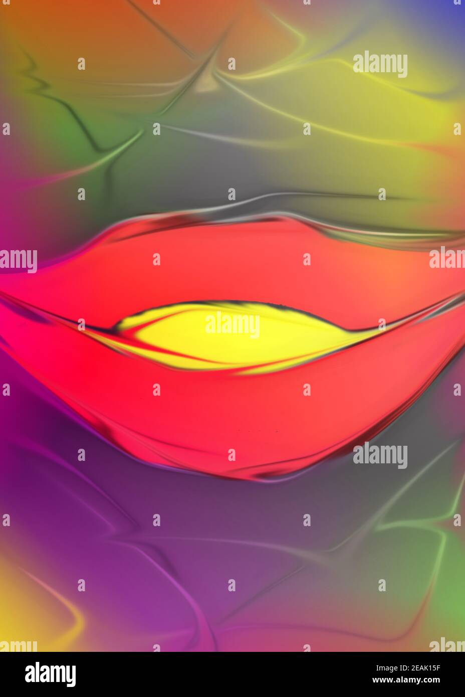 red lips on an abstract background Stock Photo - Alamy