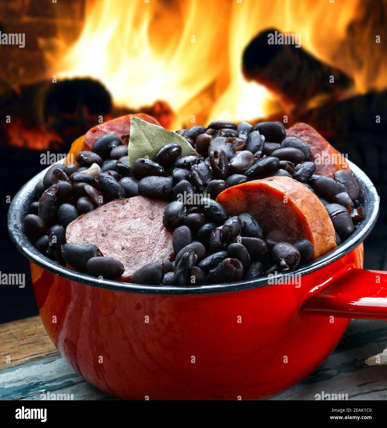feijoada Brazilian food Stock Photo - Alamy