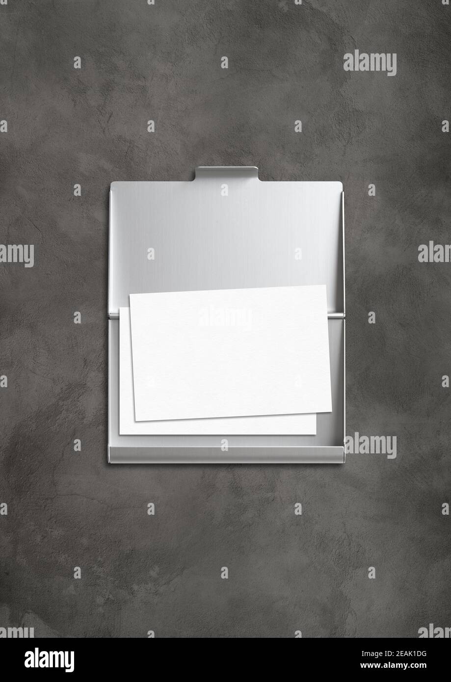 Silver Card Case High Resolution Stock Photography and Images - Alamy