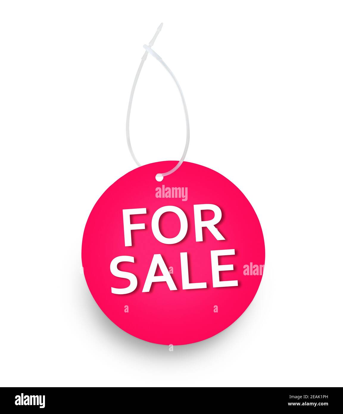 For sale sign tag Stock Photo - Alamy