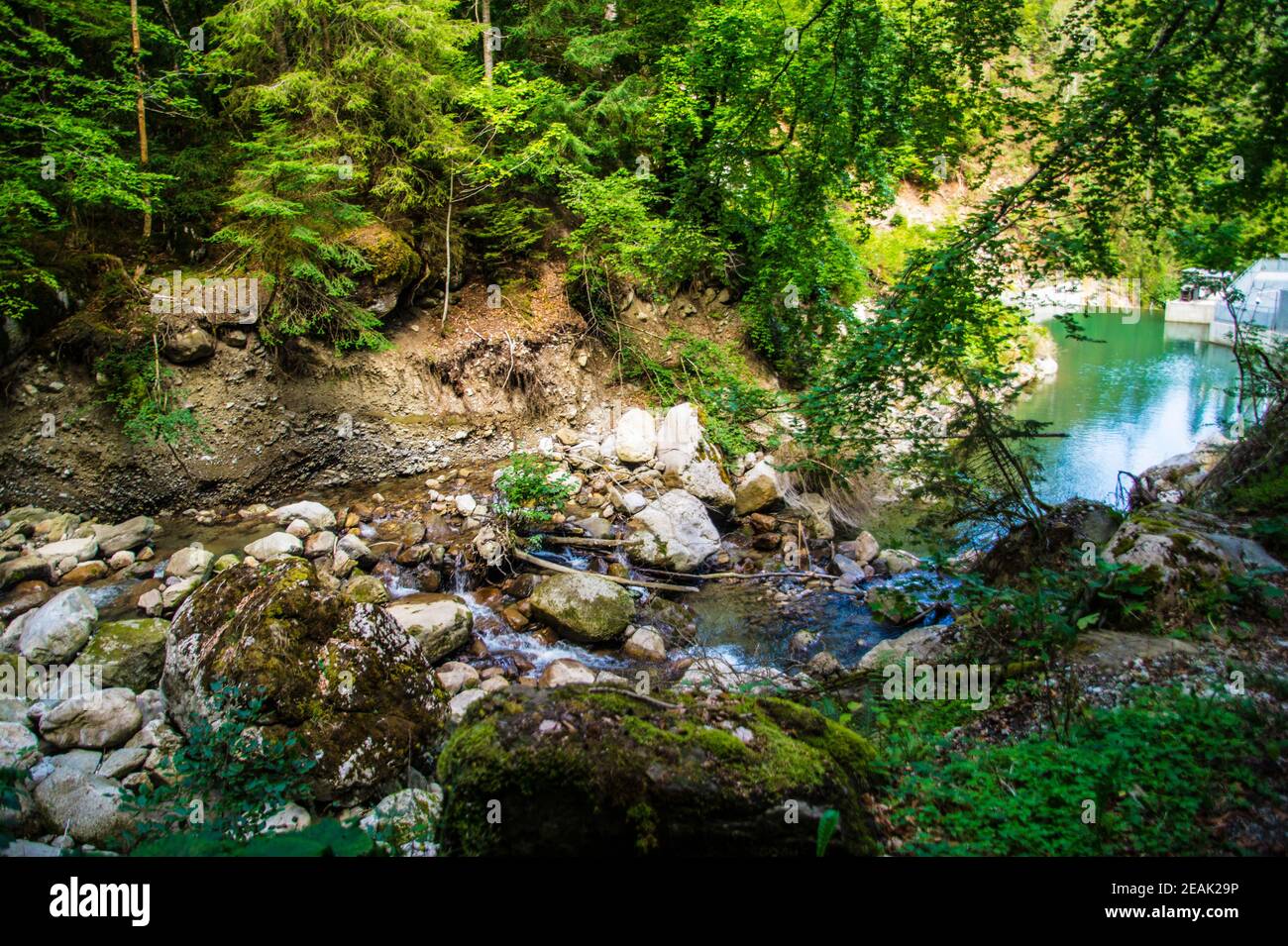 french alps landscape Stock Photo - Alamy