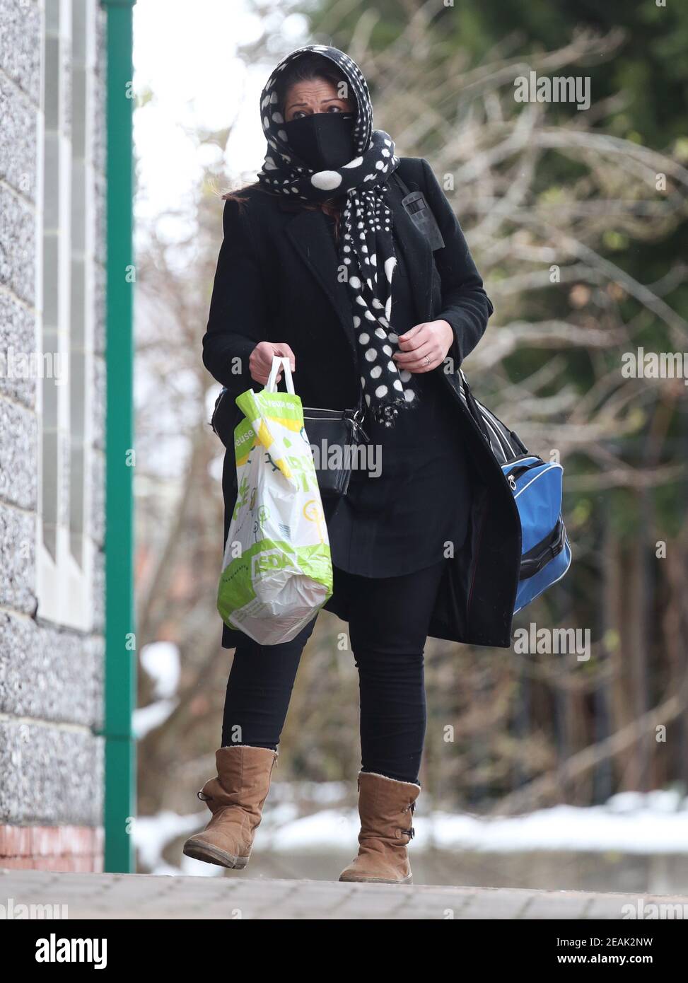 Nicole Elkabbas arriving at Canterbury Crown Court where she is due to ...