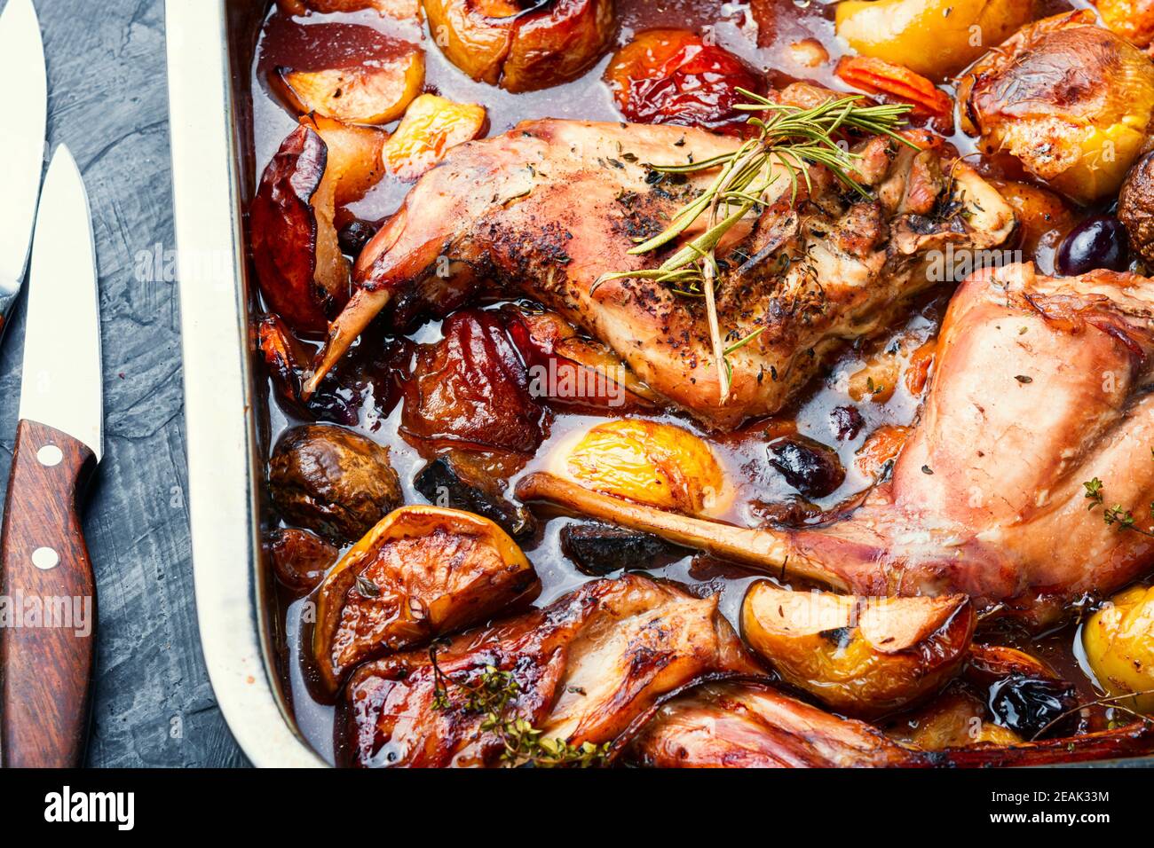 Spicy rabbit meat hi-res stock photography and images - Alamy