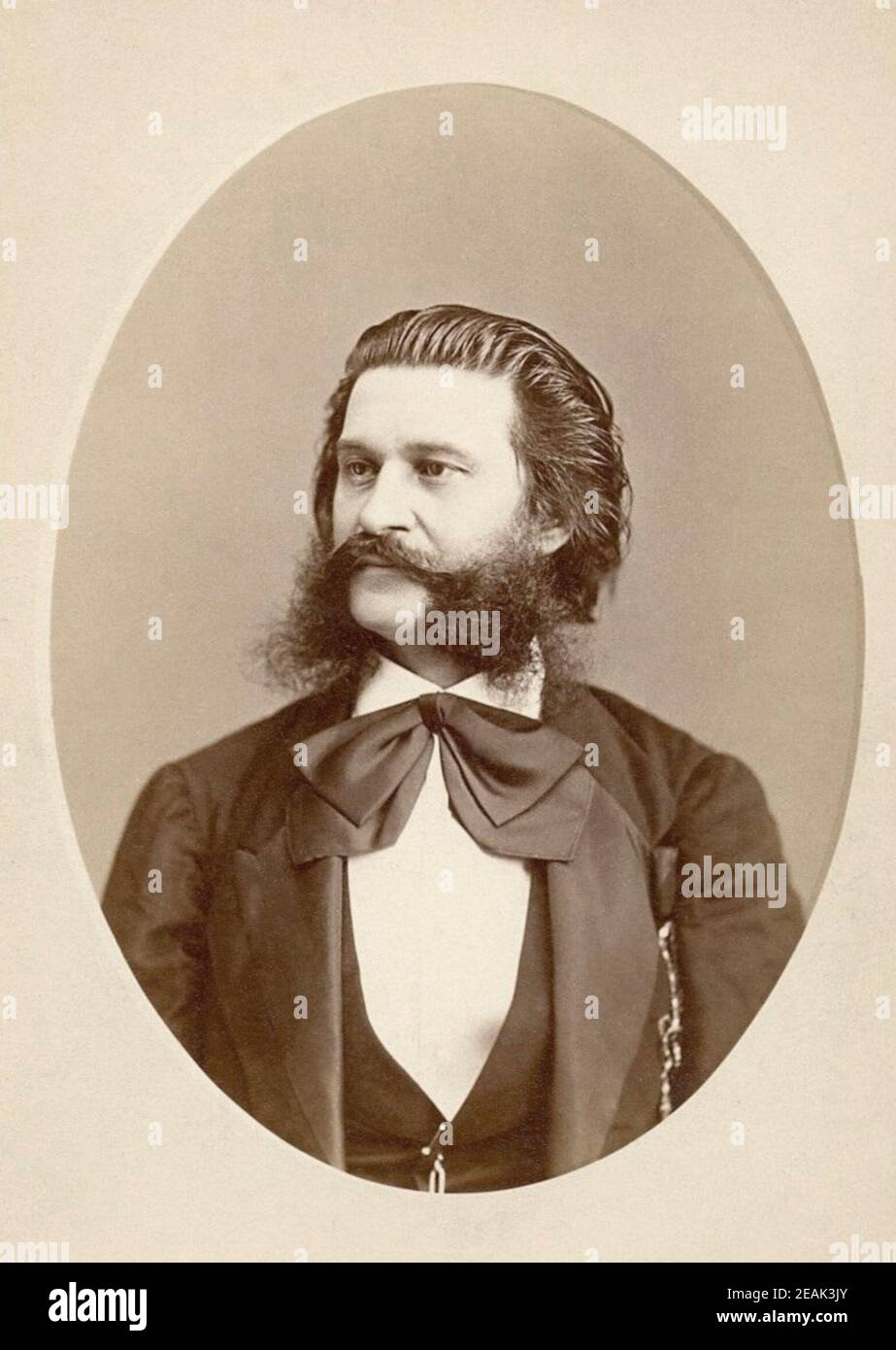 Johann Strauss II (1825 – 1899), also known as Johann Strauss Jr., the ... Johann Strauss II (1825 – 1899), also known as Johann Strauss Jr., the ...