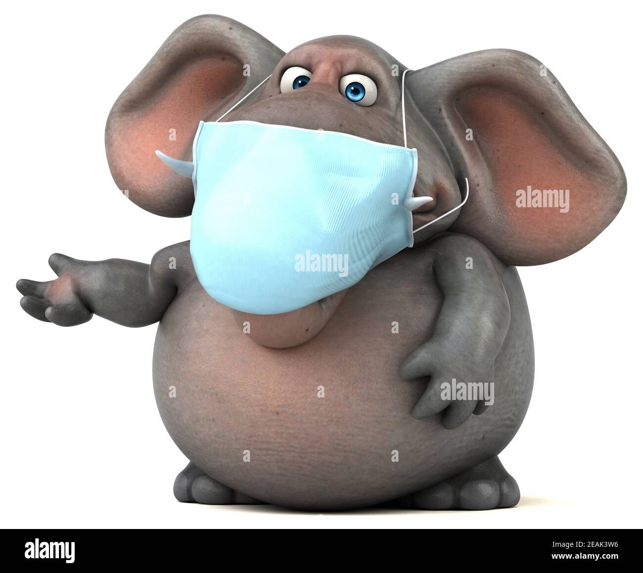 Elephant mask Cut Out Stock Images & Pictures - Alamy