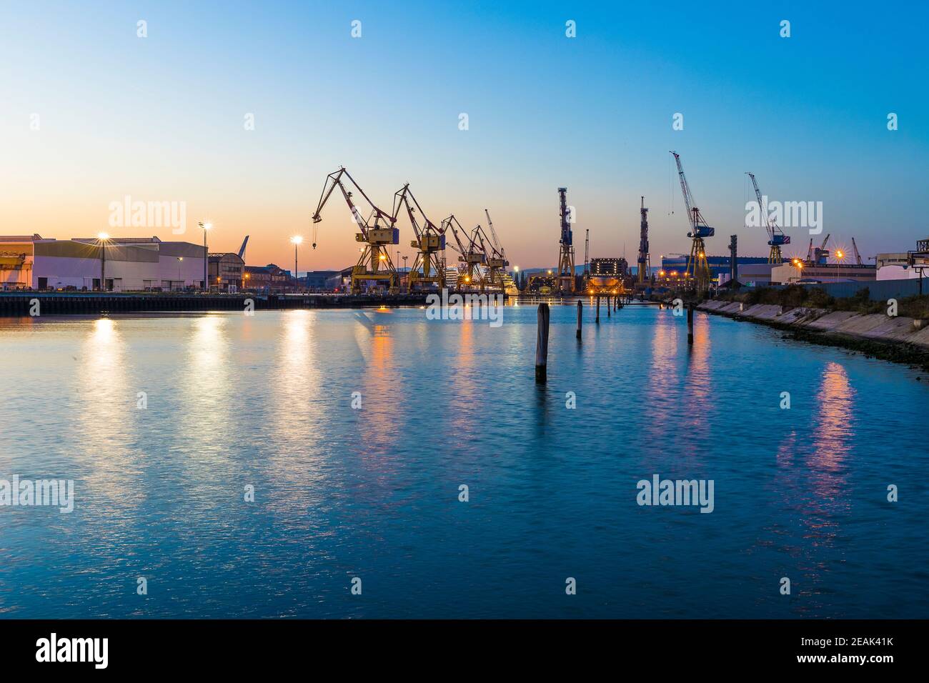 Italy Veneto - Venice - Marghera - Porto Marghera - industrial area ...